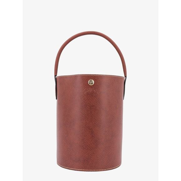 LONGCHAMP PARIS | Bags | Longchamp Paris Woman Leather Bucket Bag With ...